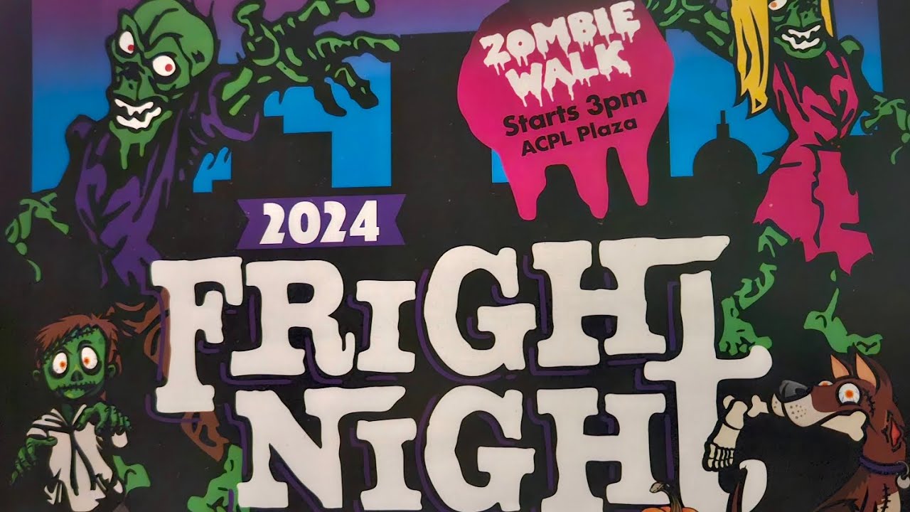 Fort wayne indiana fright night zombie walk 2024. - YouTube