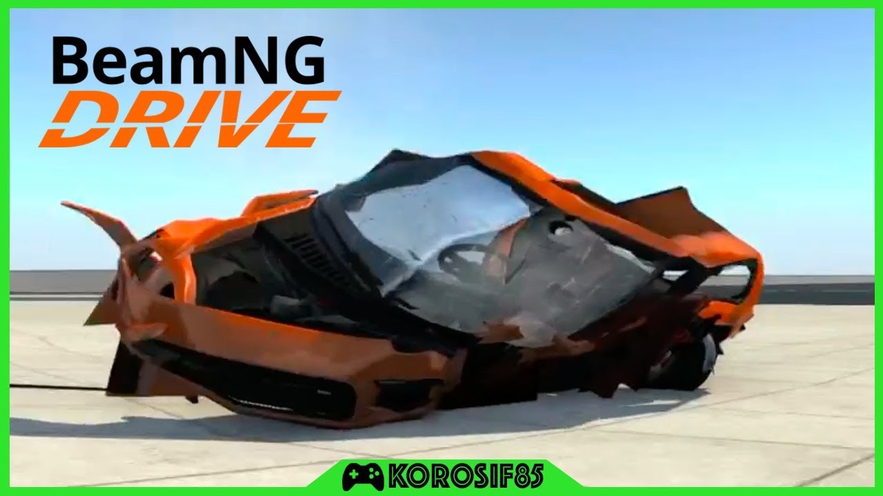 LA VOITURE 2D ! - BEAMNG.DRIVE - YouTube