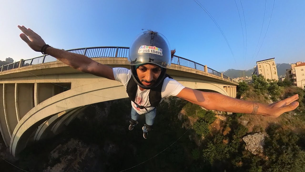I jumped off a bridge! [RAW footage - my lowest BASE jump] - YouTube