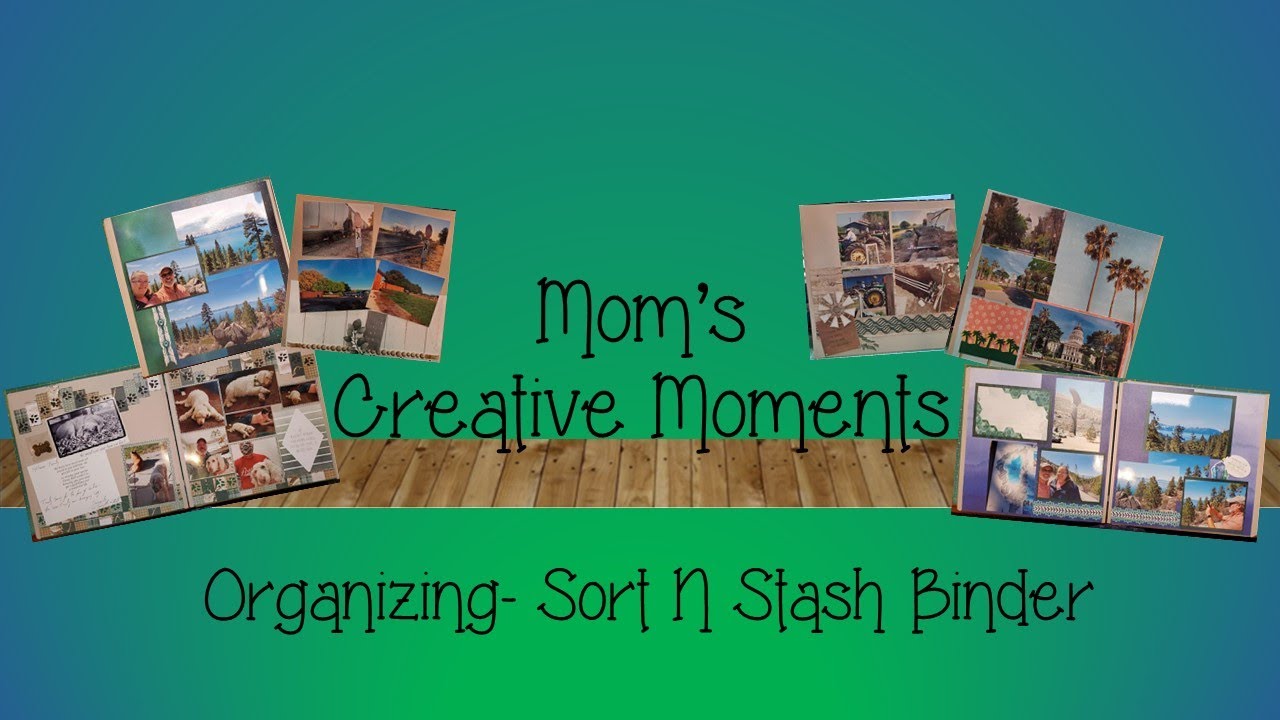 Creative Memories Sort N Stash Binders - YouTube