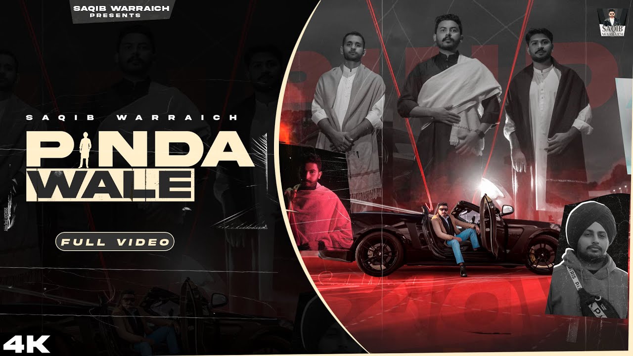 PINDA WALE (Official Video) Saqib Warraich | Astar 61 | New Punjabi ...