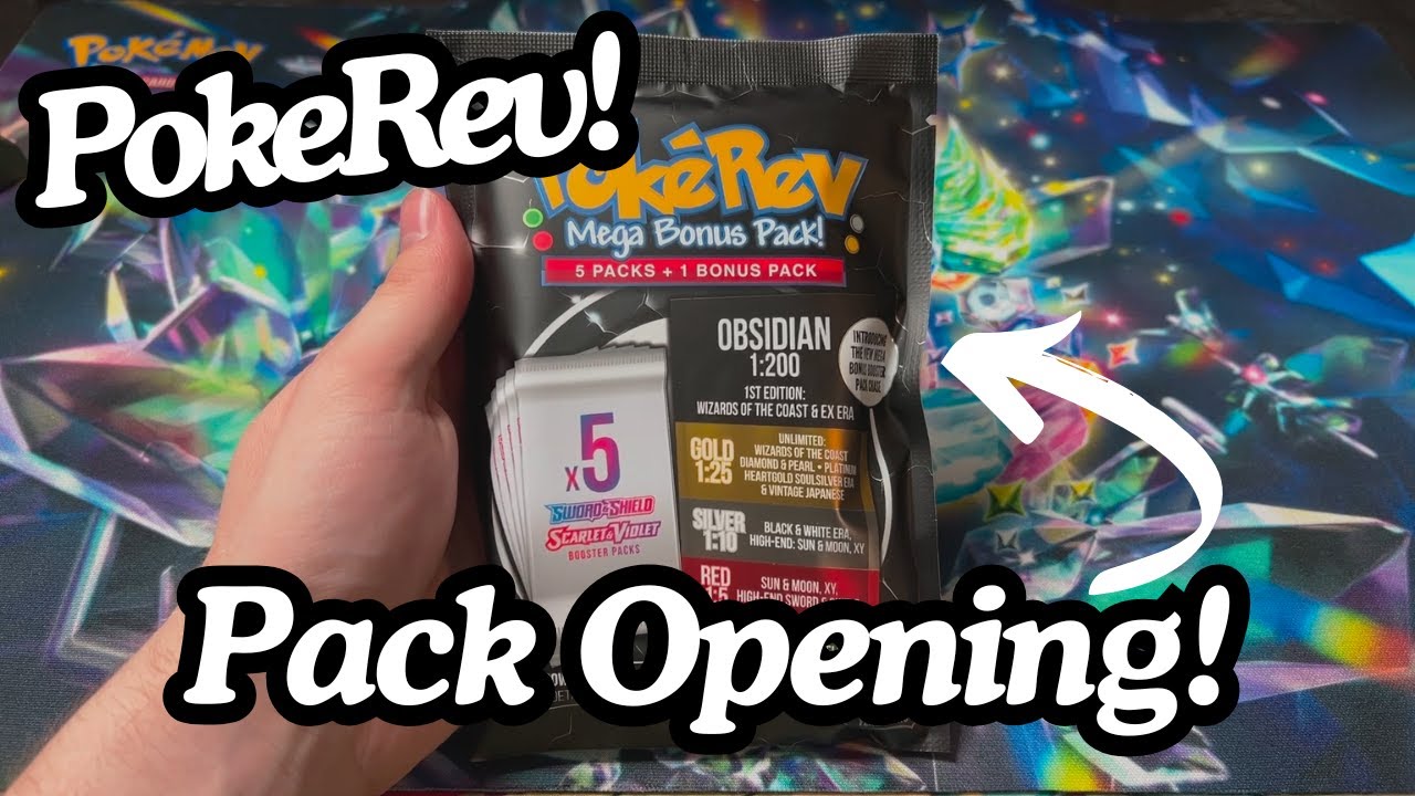 @PokeRev New Mega Pack Bundle is Here! Can We Get Lucky? - YouTube