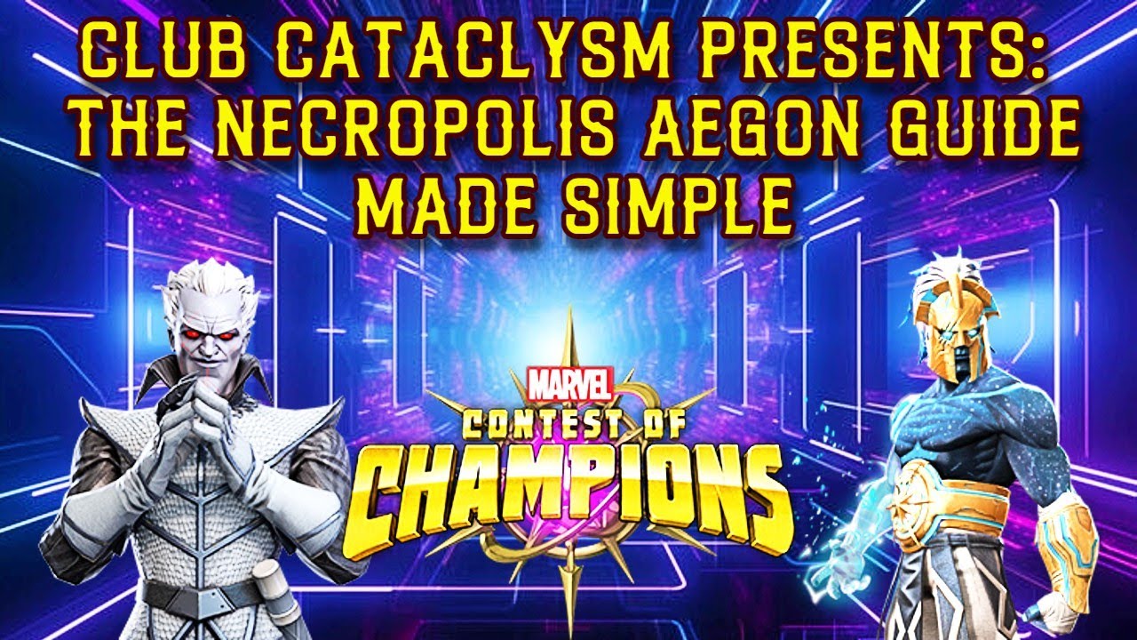 Necropolis Aegon Guide Made Simple!!! #mcoc #contestofchampions - YouTube