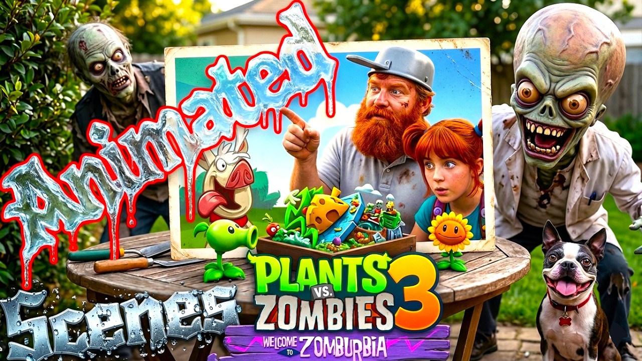 Plants vs. Zombies 3 : Welcome to Zomburbia Complete Story All ...