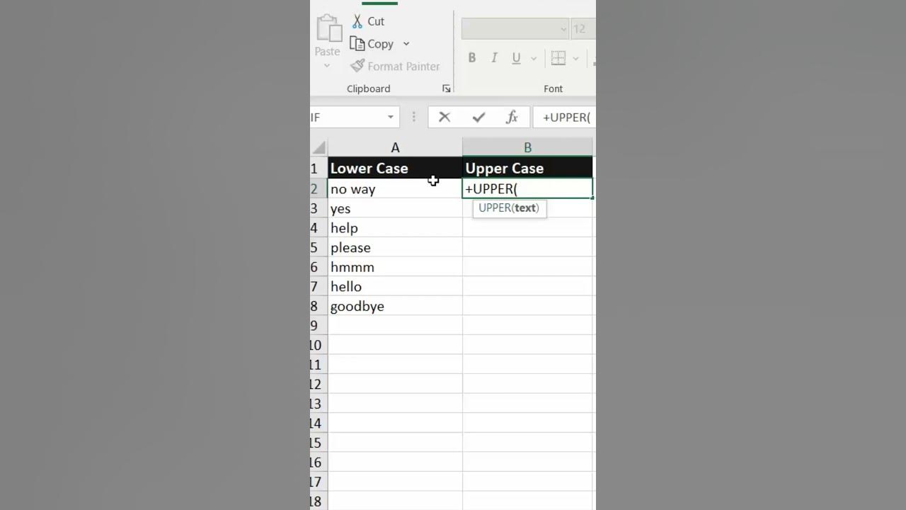 Capitalize Your Words In A Snap In Excel With This Tip Excelformatting Format Sheets Excel