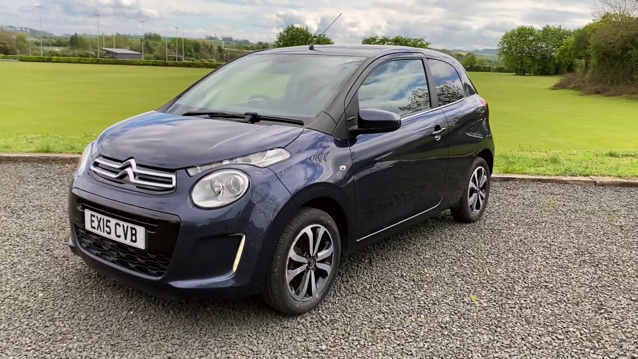 Citroen C1 1.0 Flair, Blue - YouTube