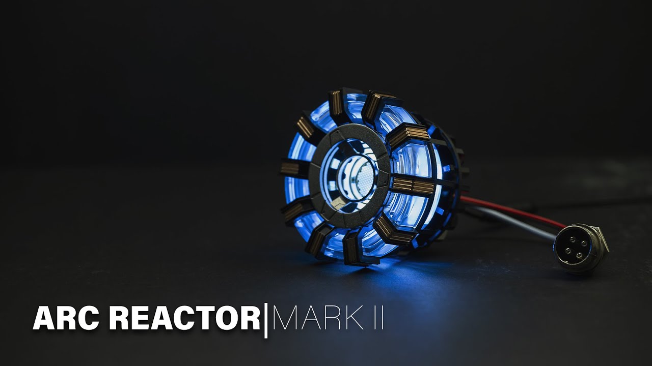 Arc Reactor - Mark II (model kit) - YouTube