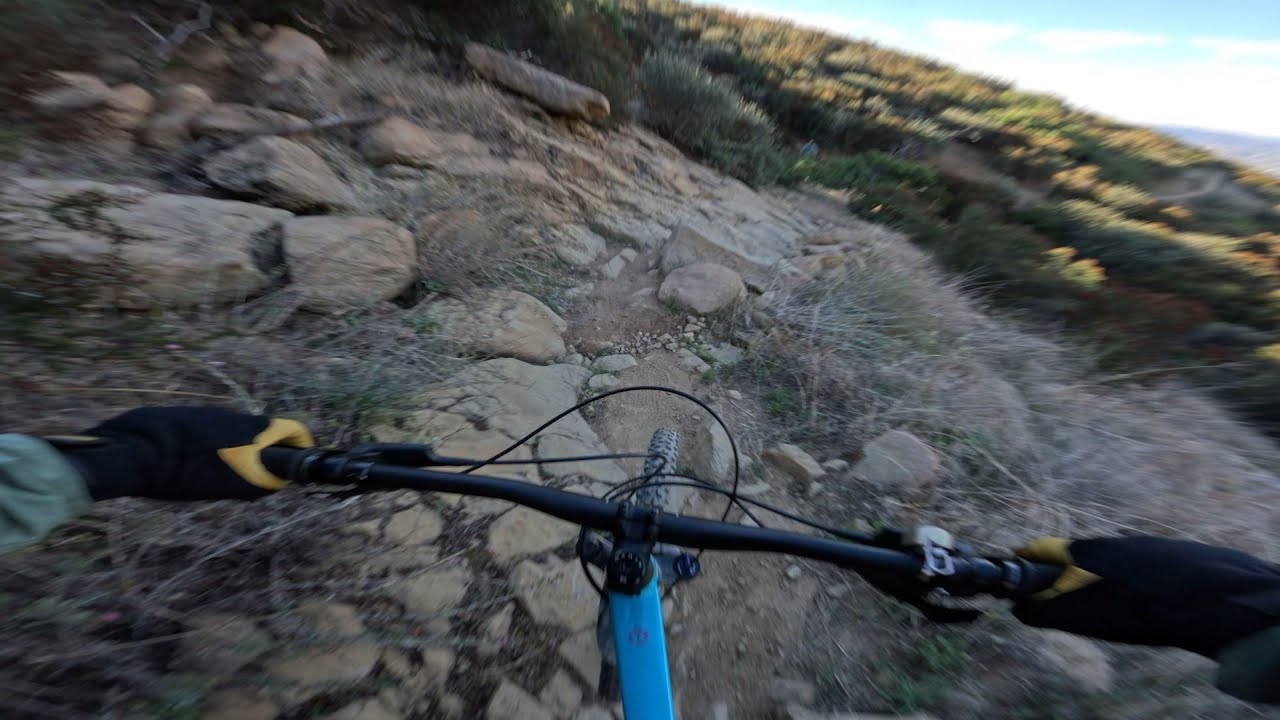 Big Rocks and Big Falls | Mountain Biking in Simi Valley, CA | 4K - YouTube
