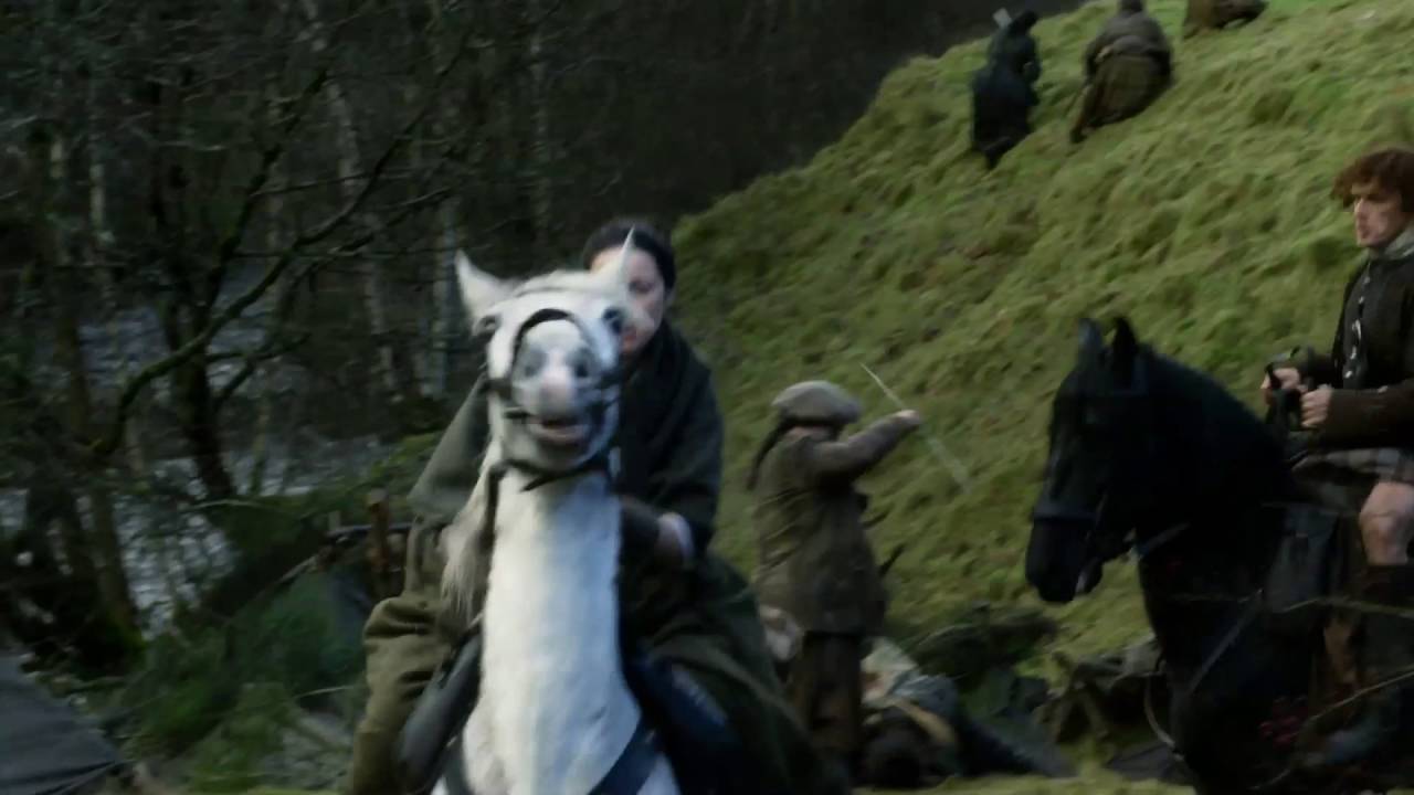 Outlander: The making of the escape scene, Vengeance is Mine. - YouTube