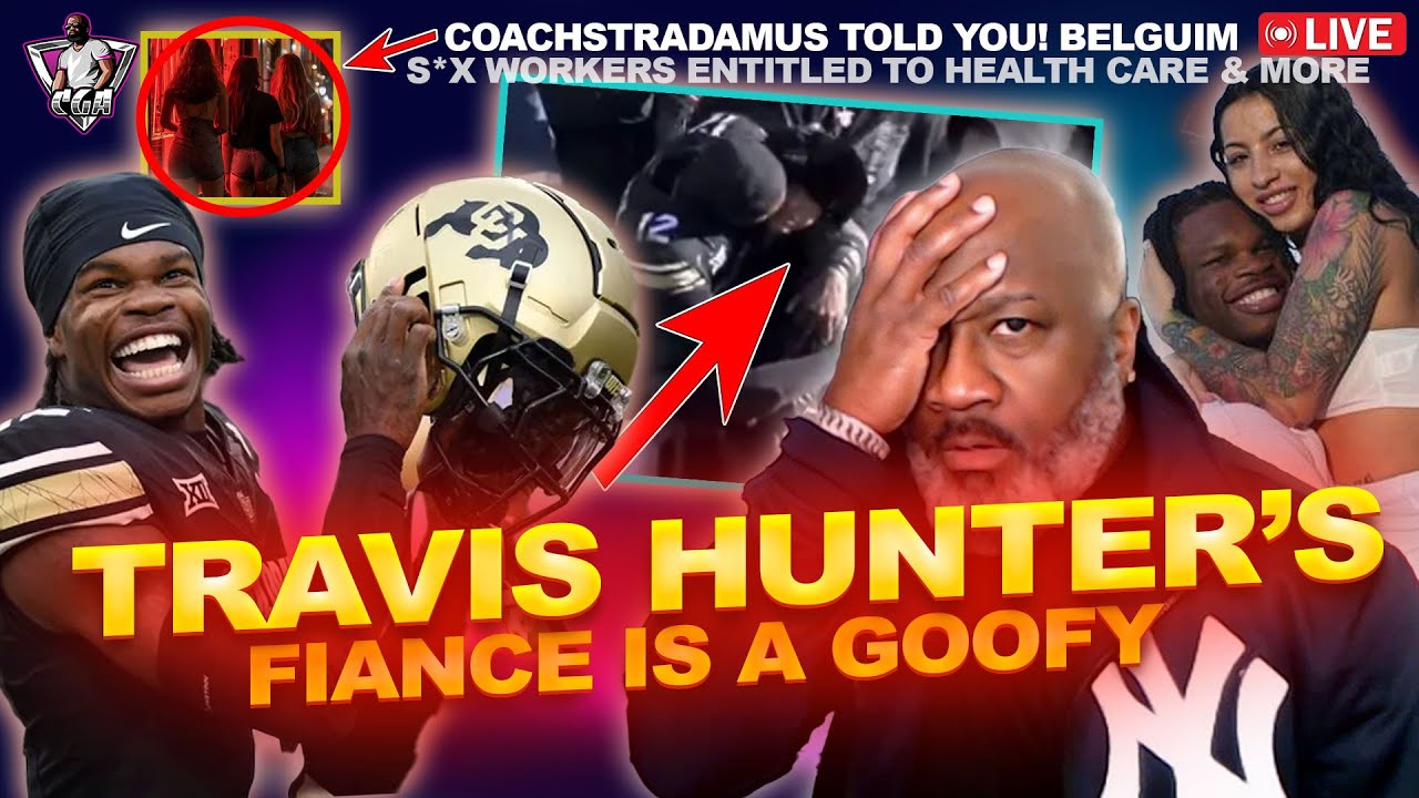 College FB Star Travis Hunter Get Embarrassed By Fiancee In His Biggest ...