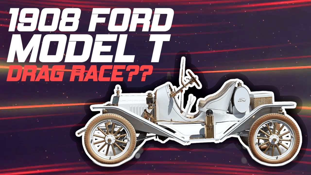 How Fast is a Ford Model T? 1/4 Mile Drag Race - YouTube