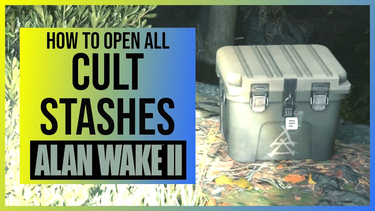 Alan Wake 2: All Cult Stash Locations with Lock Codes & Key Locations - YouTube