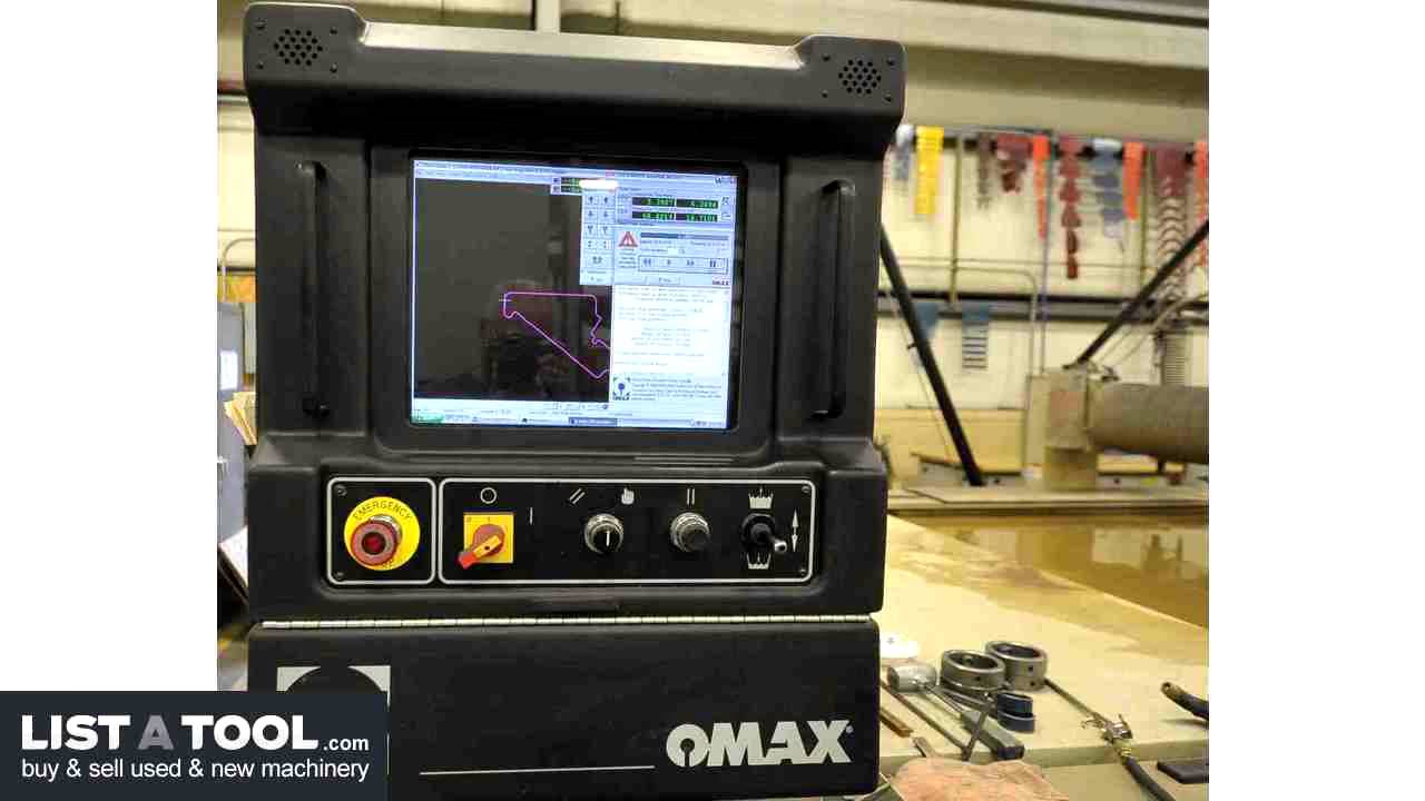 Omax 80160 Cutter - YouTube