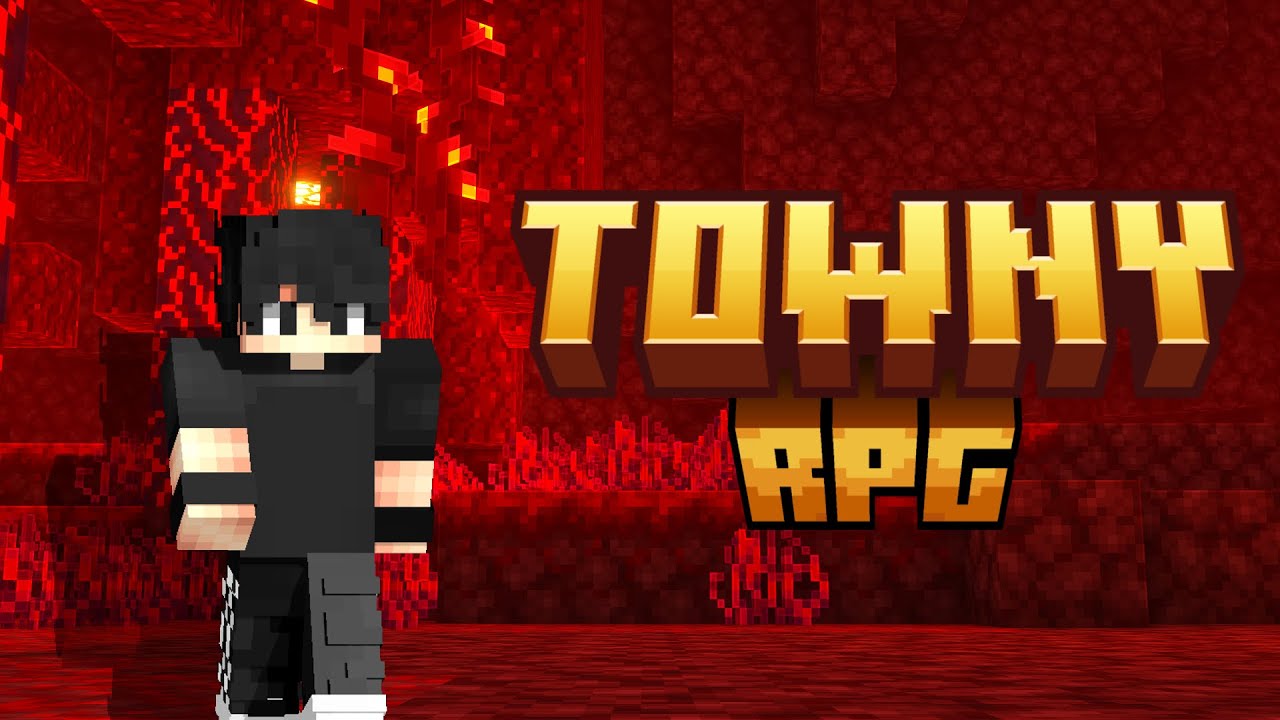 The Best Minecraft TOWNY RPG SERVER - YouTube