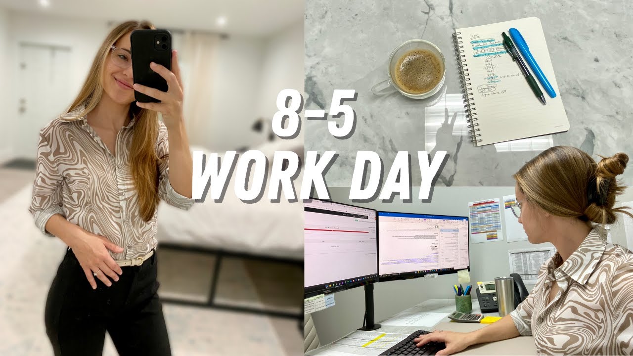 What I REALLY do all day at my 8-5 office job // Dealing with work ...