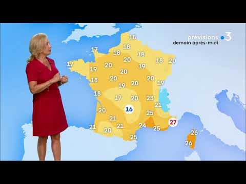 Meteo France 3 2019/09/24 21:00 - Fabienne Amiach