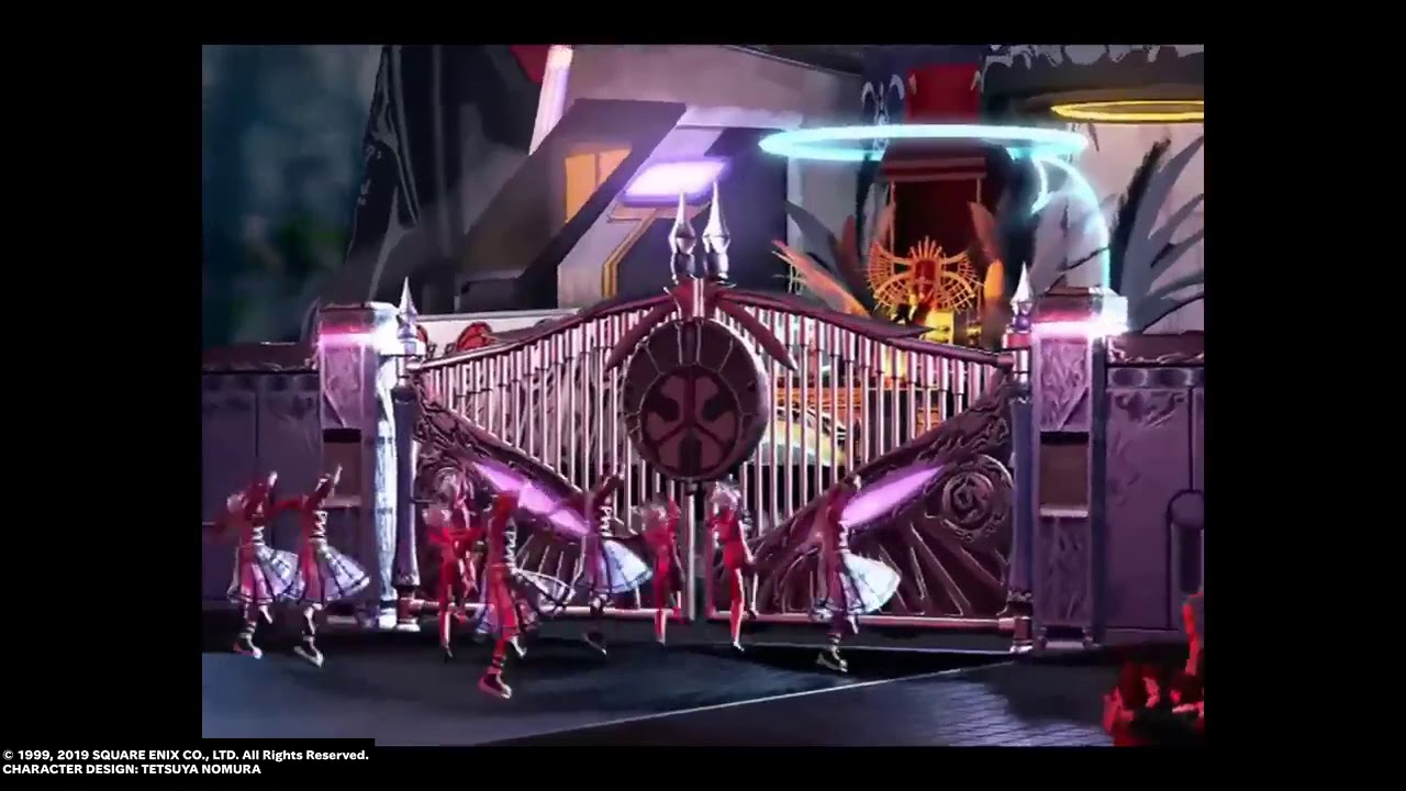 FINAL FANTASY VIII Remastered - Witch Edea Parade Cutscene - YouTube
