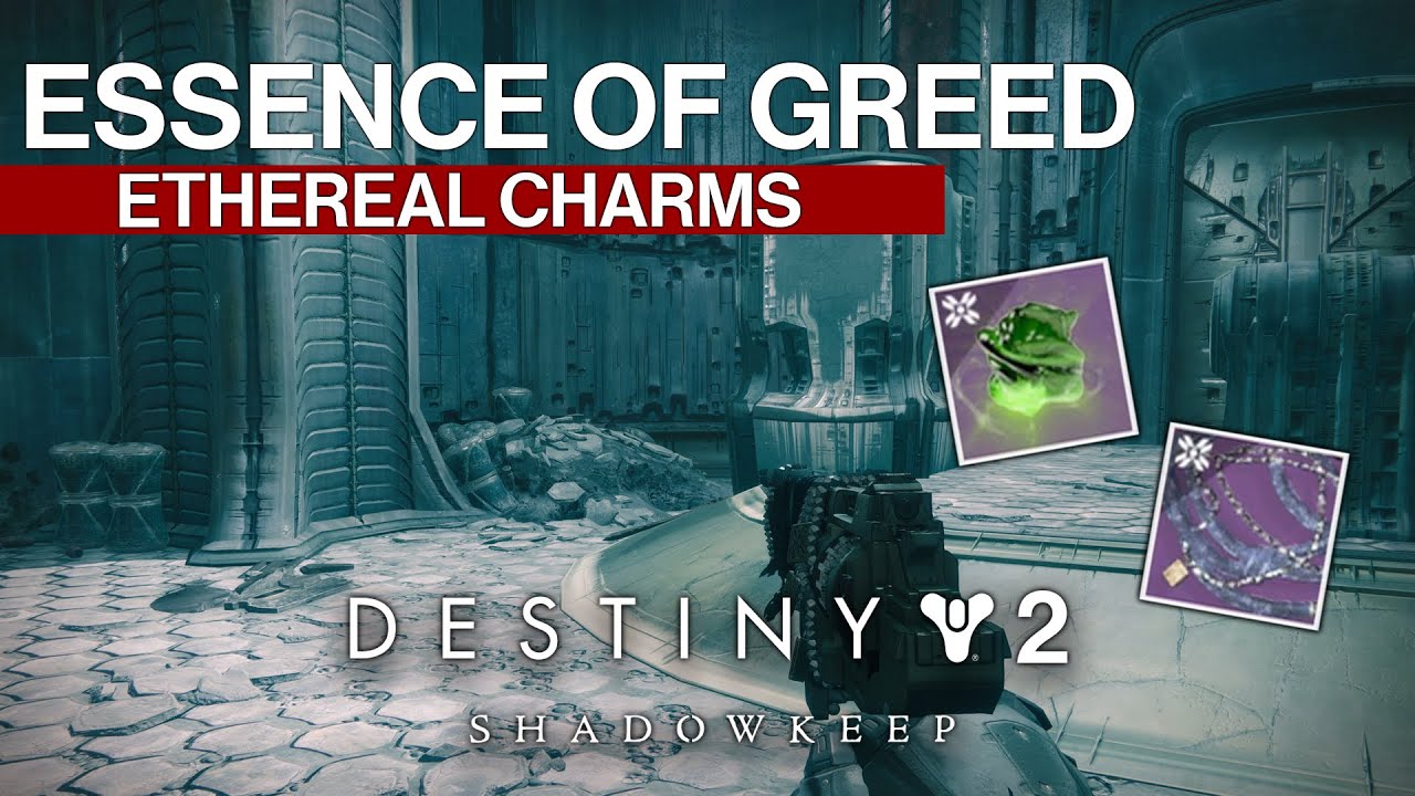 Destiny 2 Ethereal Charm Essence of Greed A Fine Memorial Machine Gun ...
