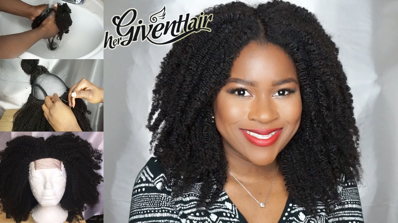How to Prepare Kinky Bundles for Install & Style + Review HerGivenHair ...