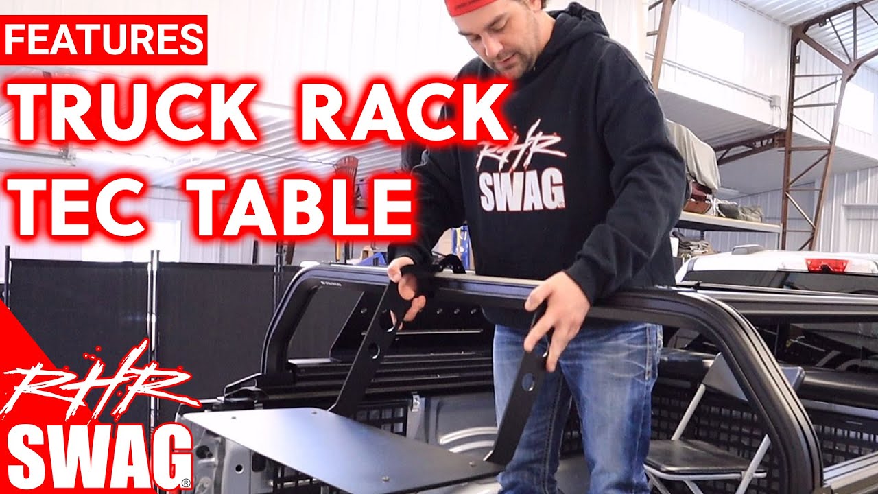 Putco Overland Venture TEC Truck Rack Quick Attach Table - YouTube