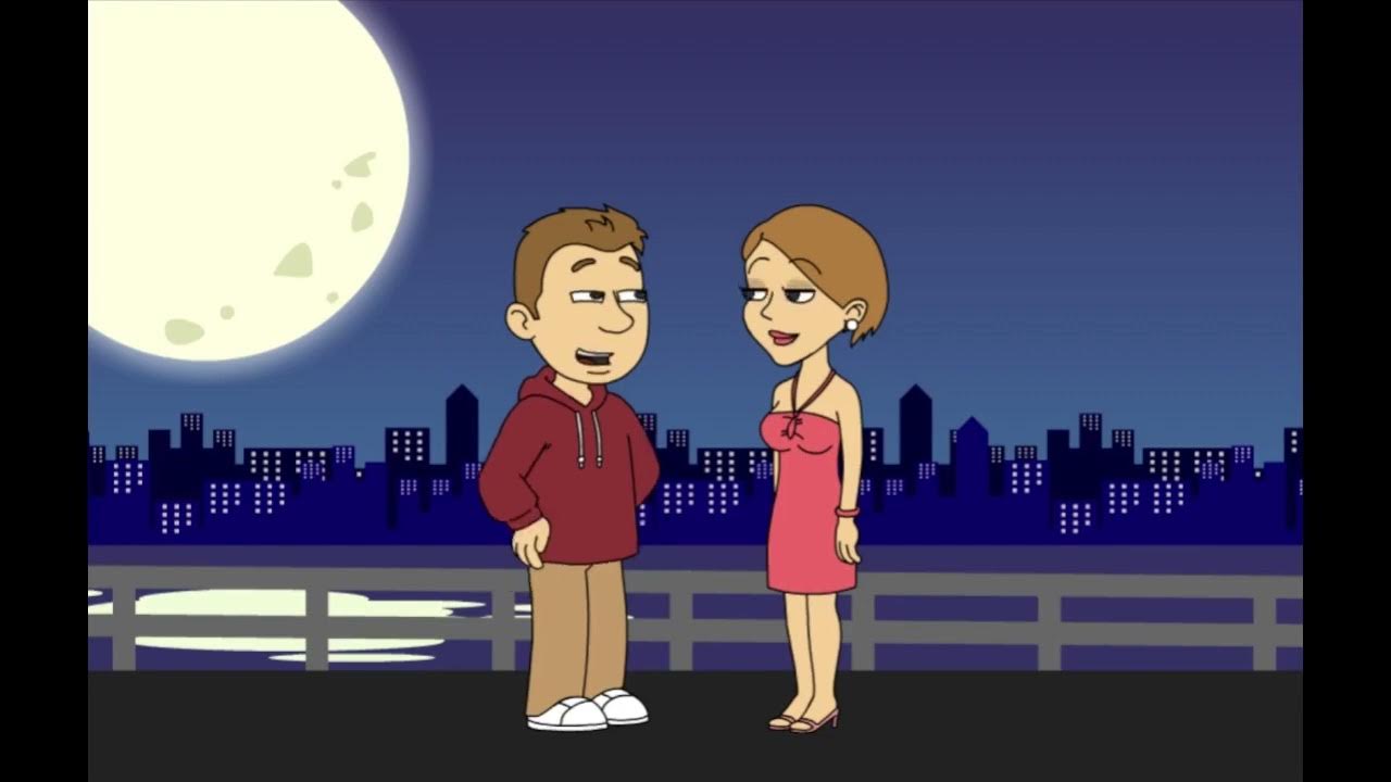 Brian and Kayla kissing out at night - YouTube