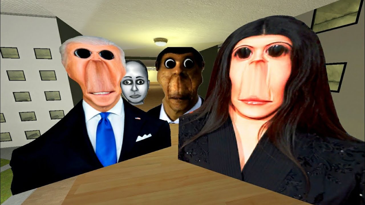 Rosalia bizcochito, Bidunga, Obunga And Selene Delgado Art Nextbot Gmod ...