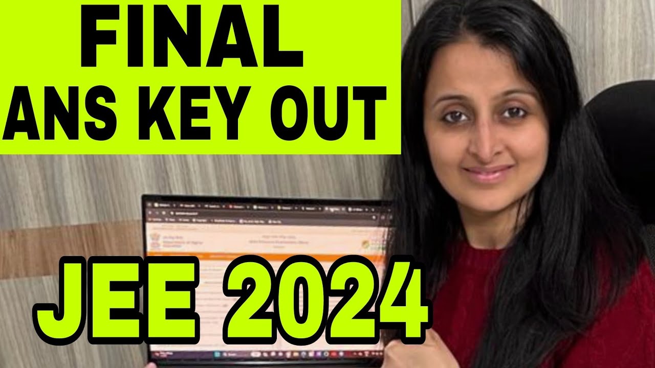 Final Ans key out JEE JAN 2024- DROPPED QUES. 😲RESULT soon - YouTube