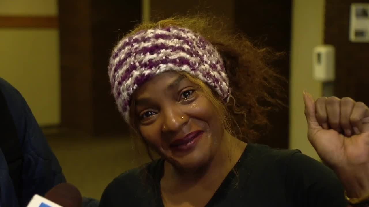 Sister of murdered woman speaks after arraignment - YouTube