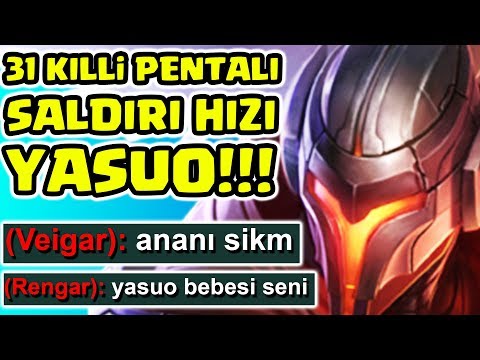 31 KİLL PENTALI YASUO !!! VE 1000 TL ÇEKİLİŞ SONUCU !!! | Apophis