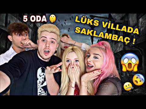 LÜKS VİLLADA SAKLAMBAÇ OYNADIK! (Uzunmakarna, Ayda Kutay, Sera Varol )