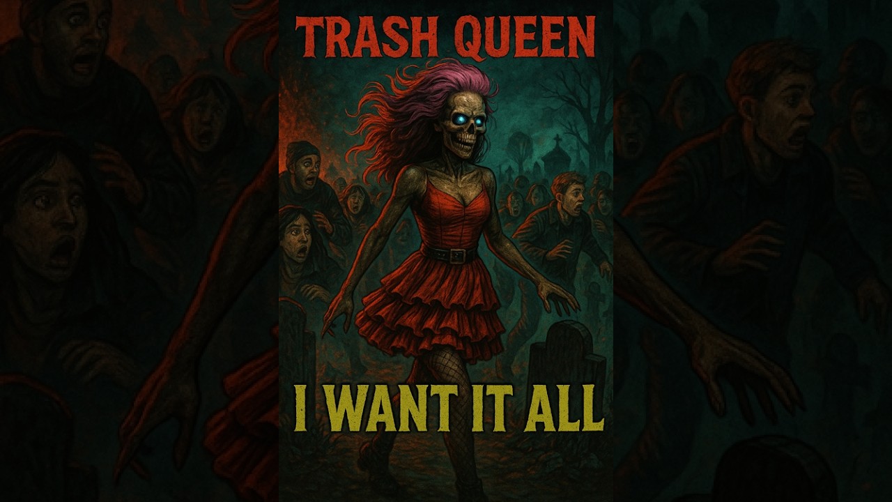 Trash Queen – I Want It All (Official Horror Punk Video) - YouTube