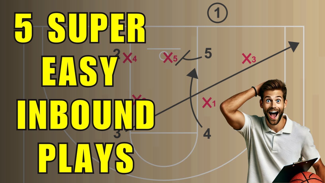 5 Easy Basketball Inbound Plays - Baseline Out of Bounds (BLOB) - YouTube
