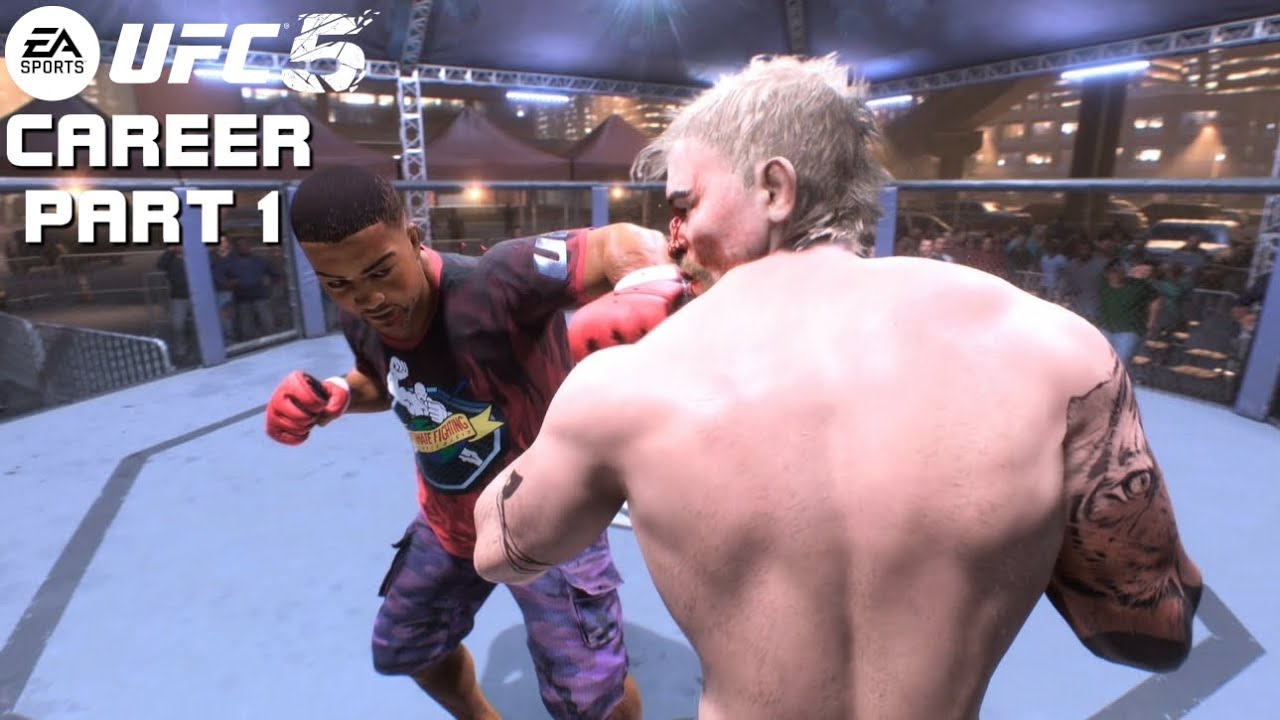 EA UFC 5 Career Part 1: From the Backyards to Action Avenue - YouTube