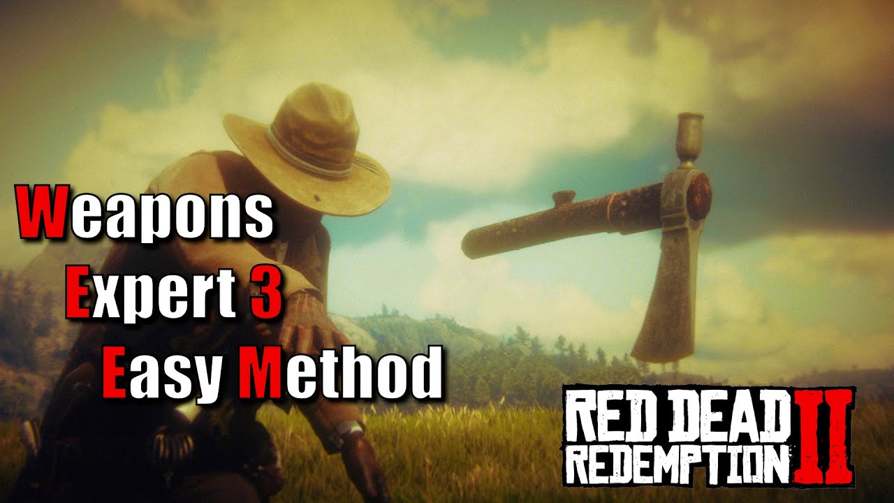 Red Dead Redemption 2 Weapons Expert Challenge 3 Easy Method - YouTube