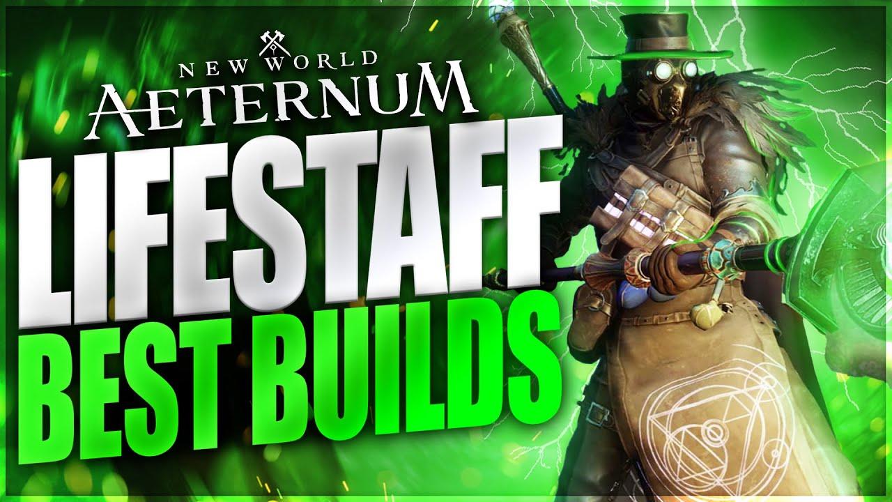 *UPDATED* Life Staff PvP Builds & Best Gear - New World Aeternum - YouTube