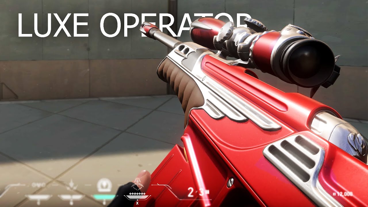 "Luxe" Operator Sniper Skin Gameplay (Level 1) Before you buy ...