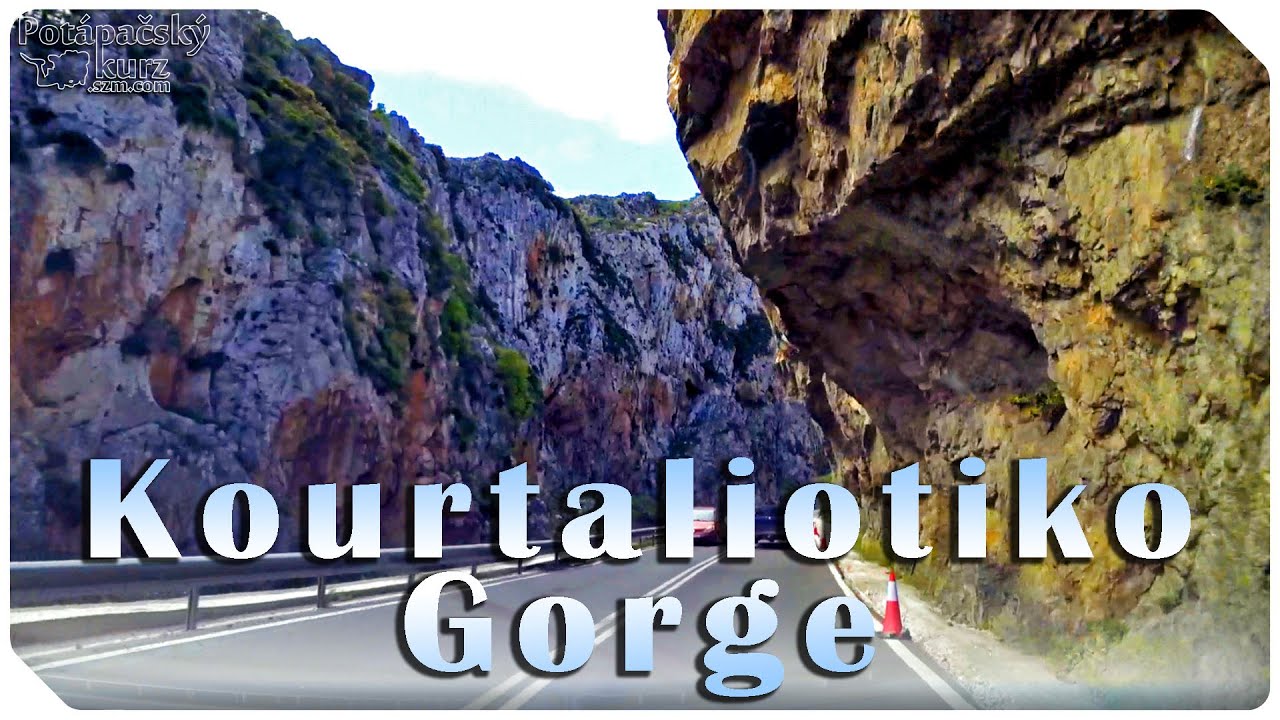 🇬🇷 Crete, Kourtaliotiko Gorge (Asomatos Gorge) Trip 2023, Greece ...