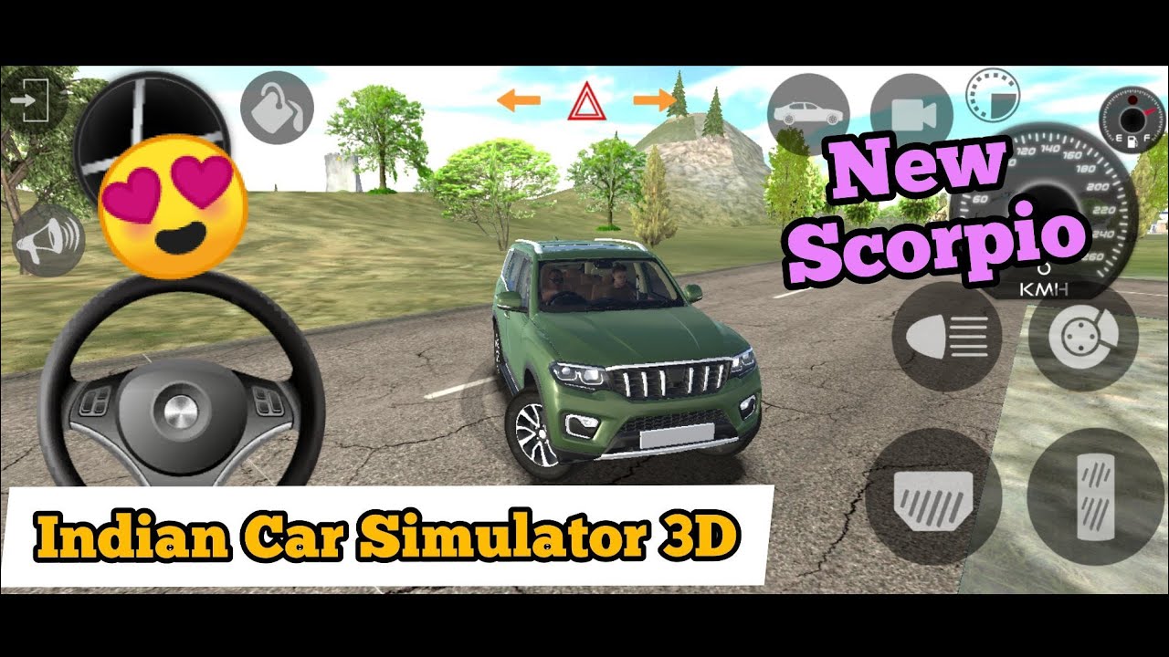 Indian Car Simulator 3D || New Update || New Scorpio in Indian Car ...