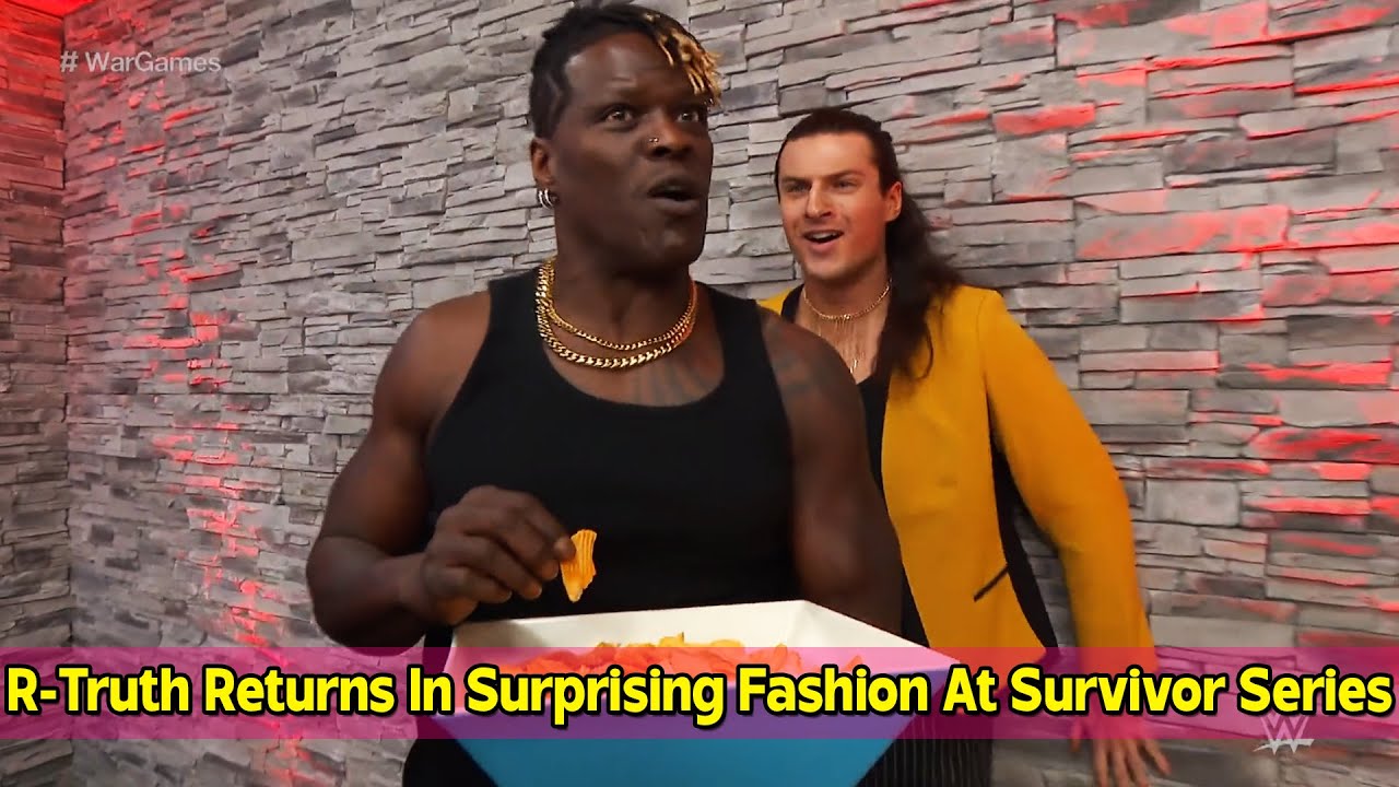 R Truth Returns In Surprising Fashion At WWE Survivor Series - YouTube