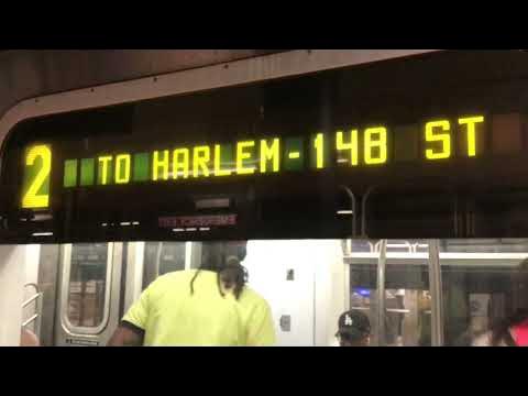 MTA NYCT Subway | Harlem 148th Street Bound R142 (2) train Leaving 125th Street - YouTube