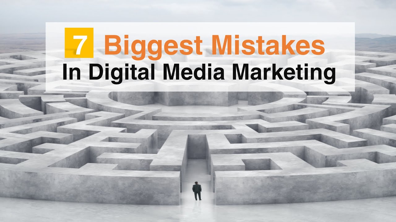 Digital Marketing Agency Reveals The 7 Biggest Marketing Mistakes - YouTube