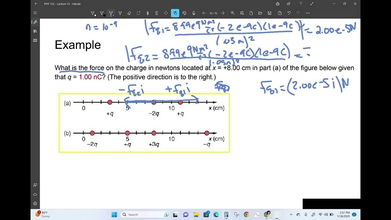 Lecture 10 2 Electric Field contd 1 - YouTube
