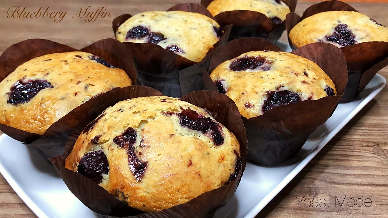 BLUEBERRY MUFFINS | Super Easy Moist & Fluffy Recipe | Beginner ...