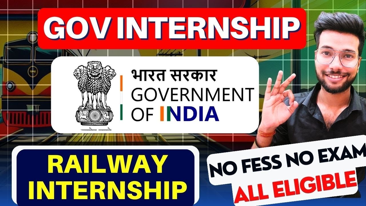 🚆 Central Railway Internship 2025 | No Fees, No Exam! All Students Eligible – Apply FAST! 🔥 ...