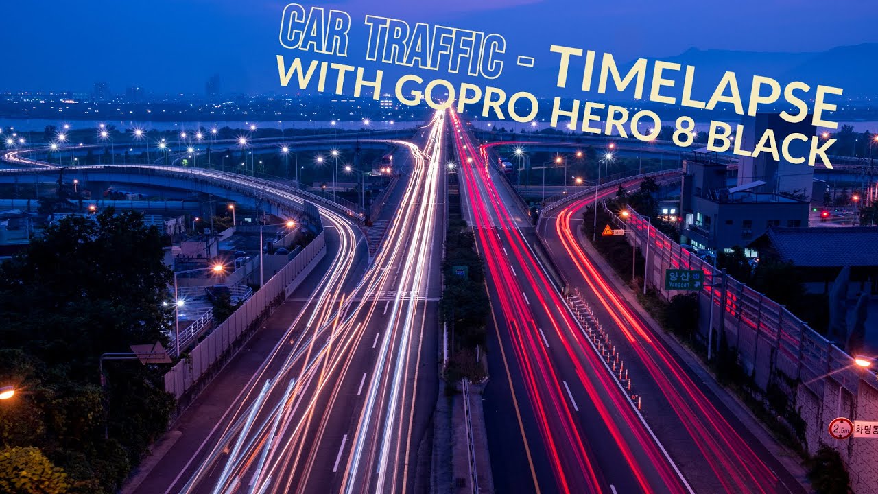 Car Traffic of Busan - day to night timelapse - YouTube