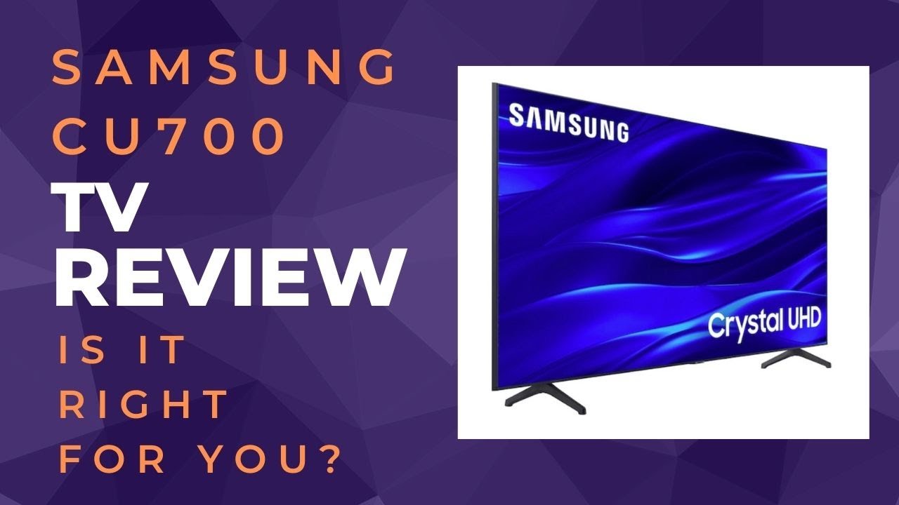 Is the Samsung CU700 Smart TV Right for You? - REVIEW - YouTube