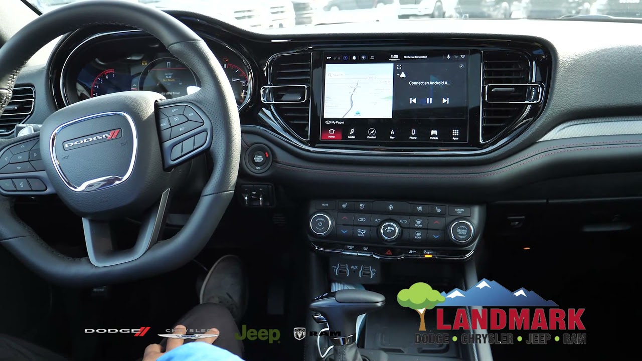 2021 Dodge Durango with Climate and Traction Control Features - YouTube