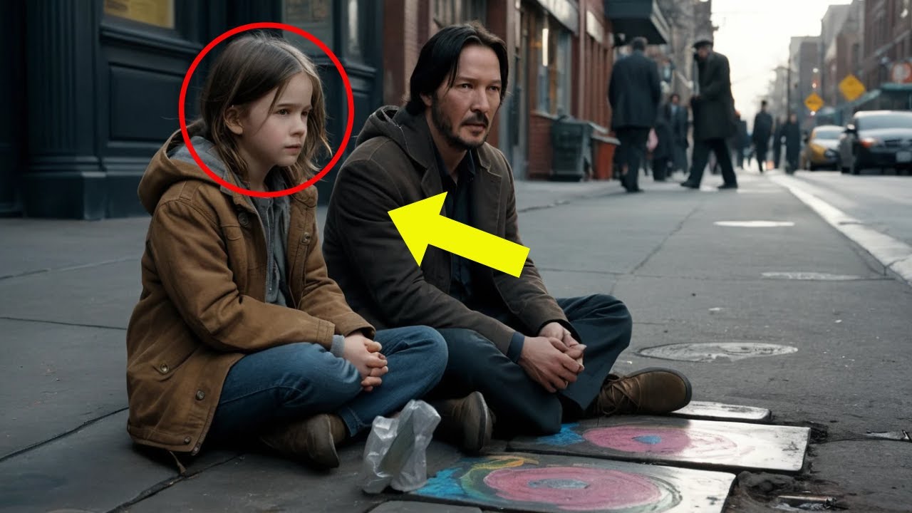Homeless Girl Sketches on Sidewalk for Food – Then Keanu Reeves Sees ...