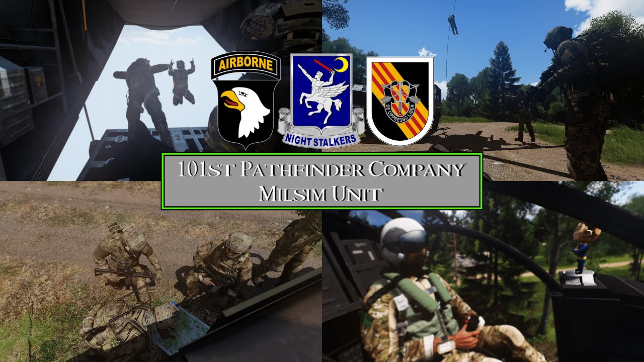 101st Pathfinder Company, 5th SFG Training Day - YouTube