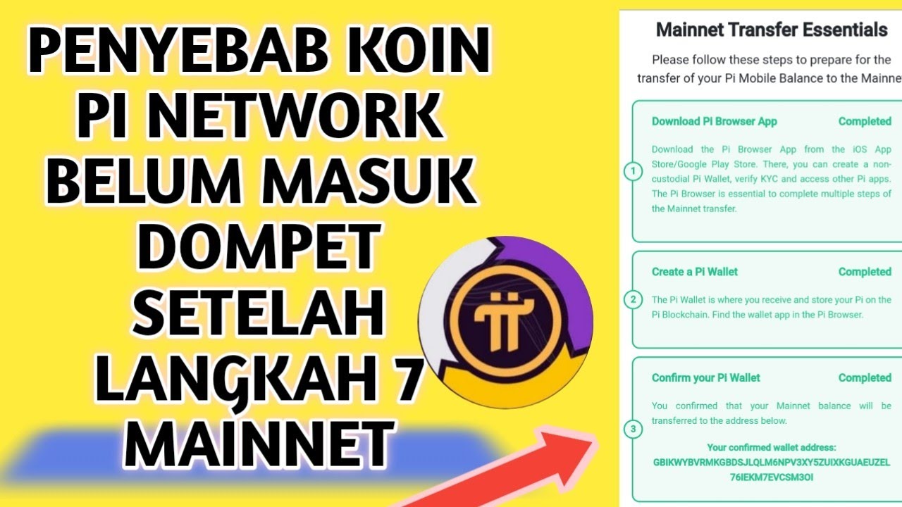 Updates Pi Network | Penyebab Koin Pi Network Belum Masuk Dompet ...